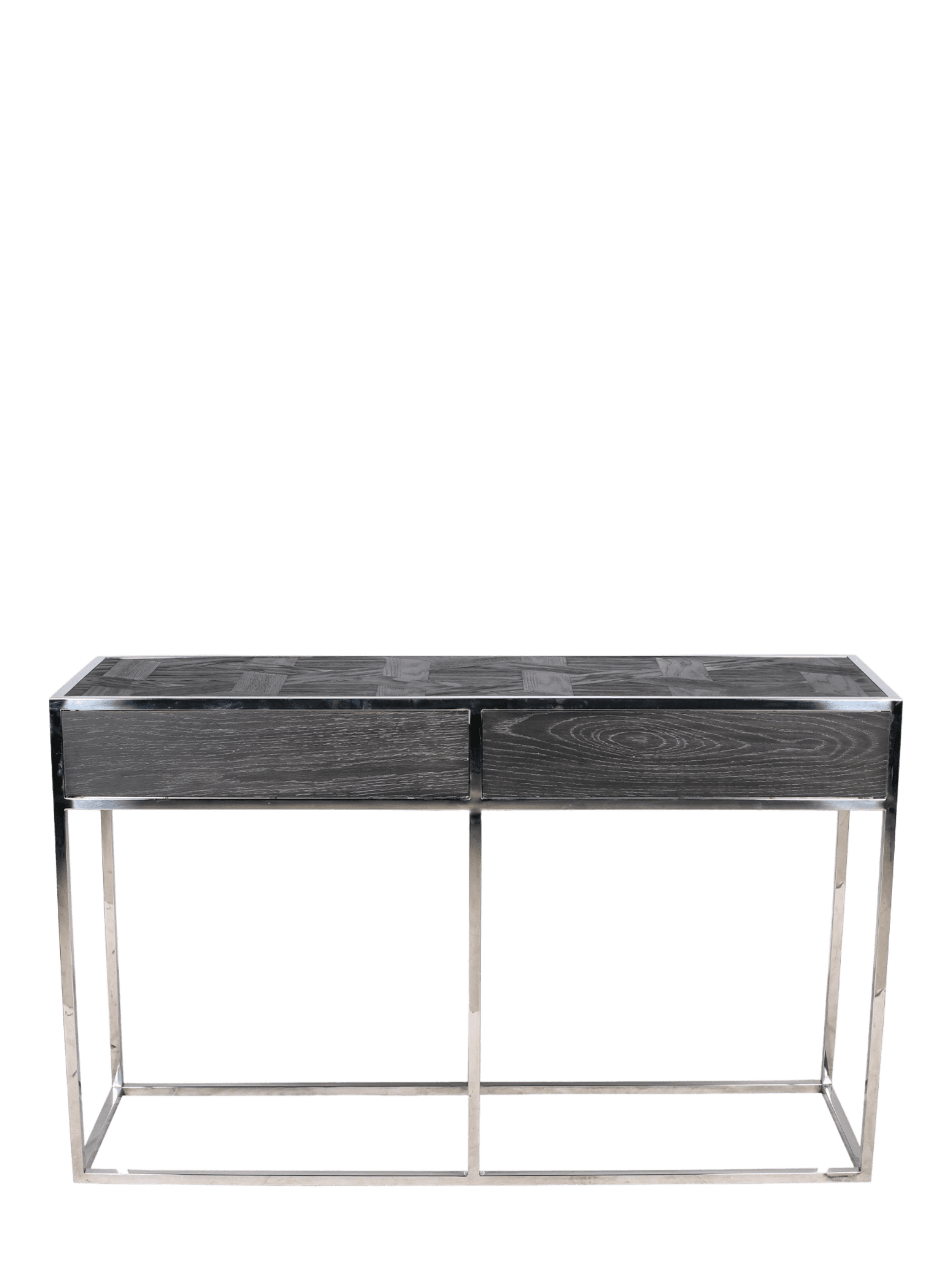 Jorge Console Table Black / Silver – Home Gallery