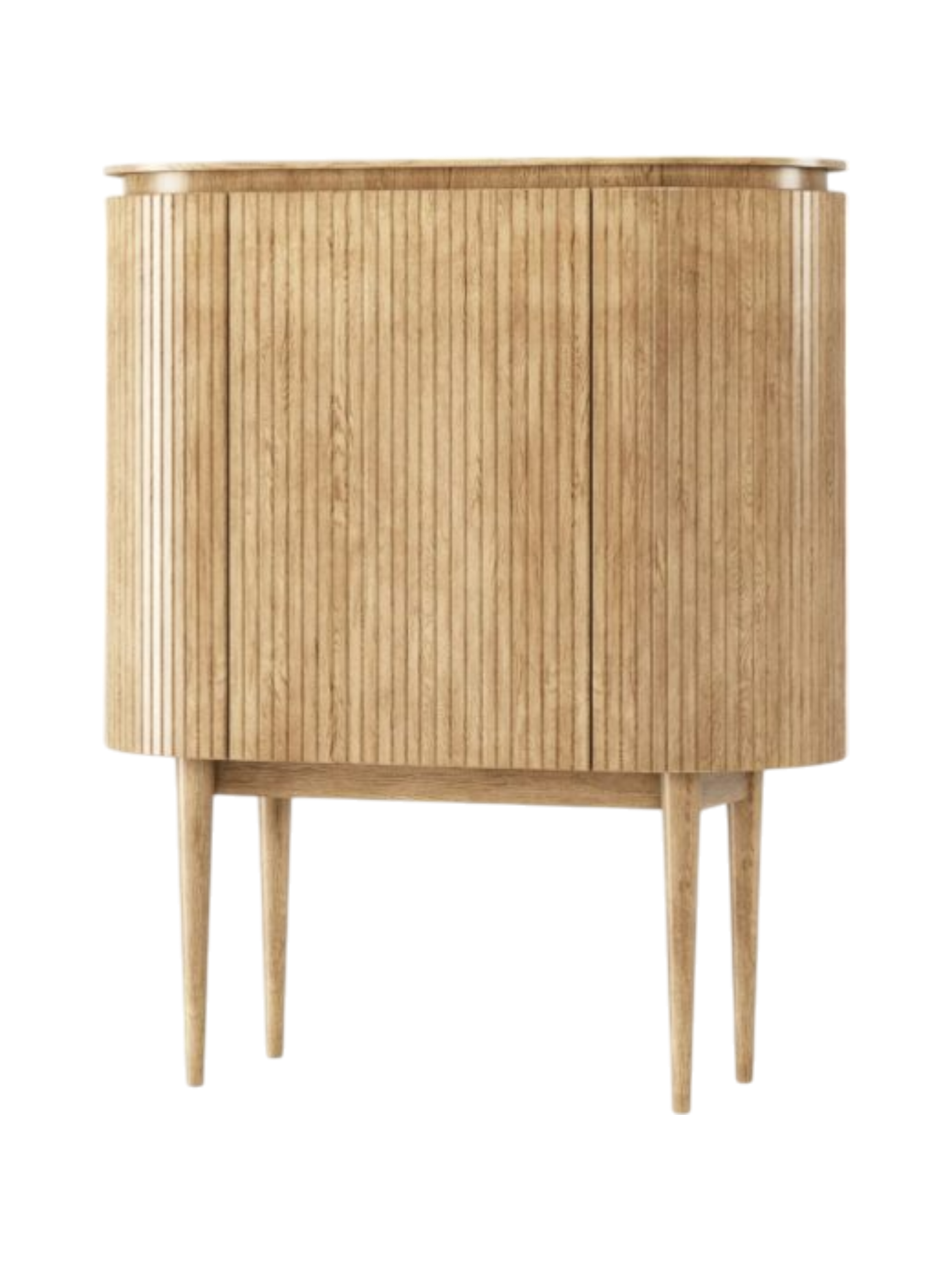 Malmo Cocktail Cabinet – Natural Oak – Home Gallery